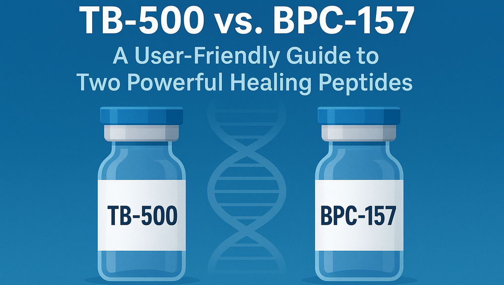 TB-500 vs. BPC-157: A User-Friendly Guide to Two Powerful Healing Peptides